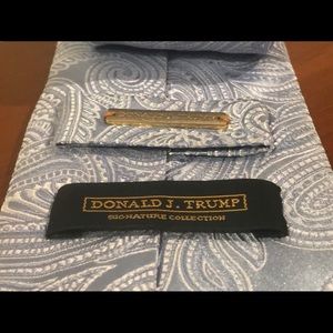 Donald J. Trump | Accessories | Donald J Trump Teal Blue Paisley ...